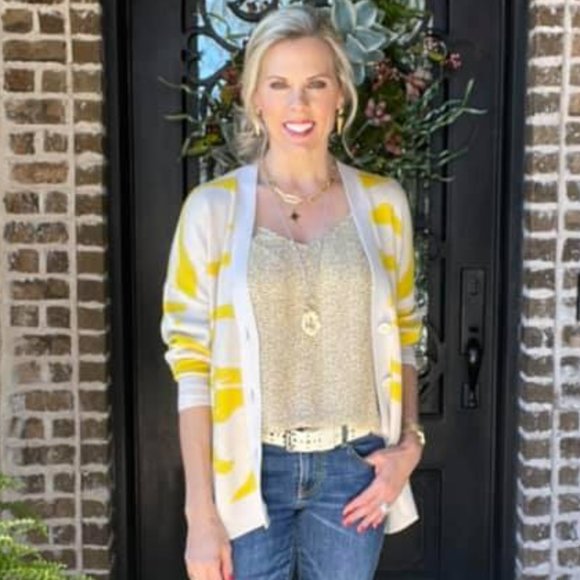 CAbi | Tops | Cabi 598 Impression Cami Spring 202 Medium Euc | Poshmark